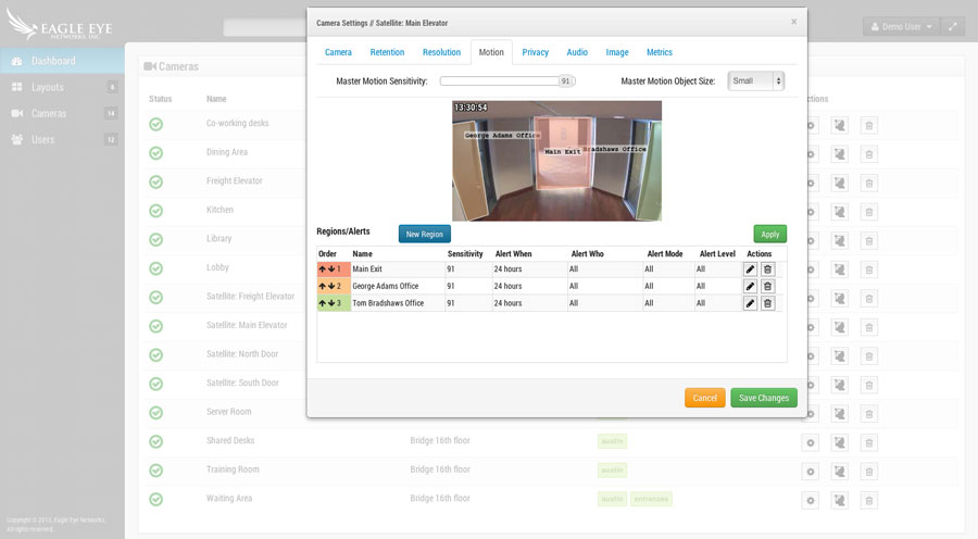camera-motion | Eagle Eye Networks