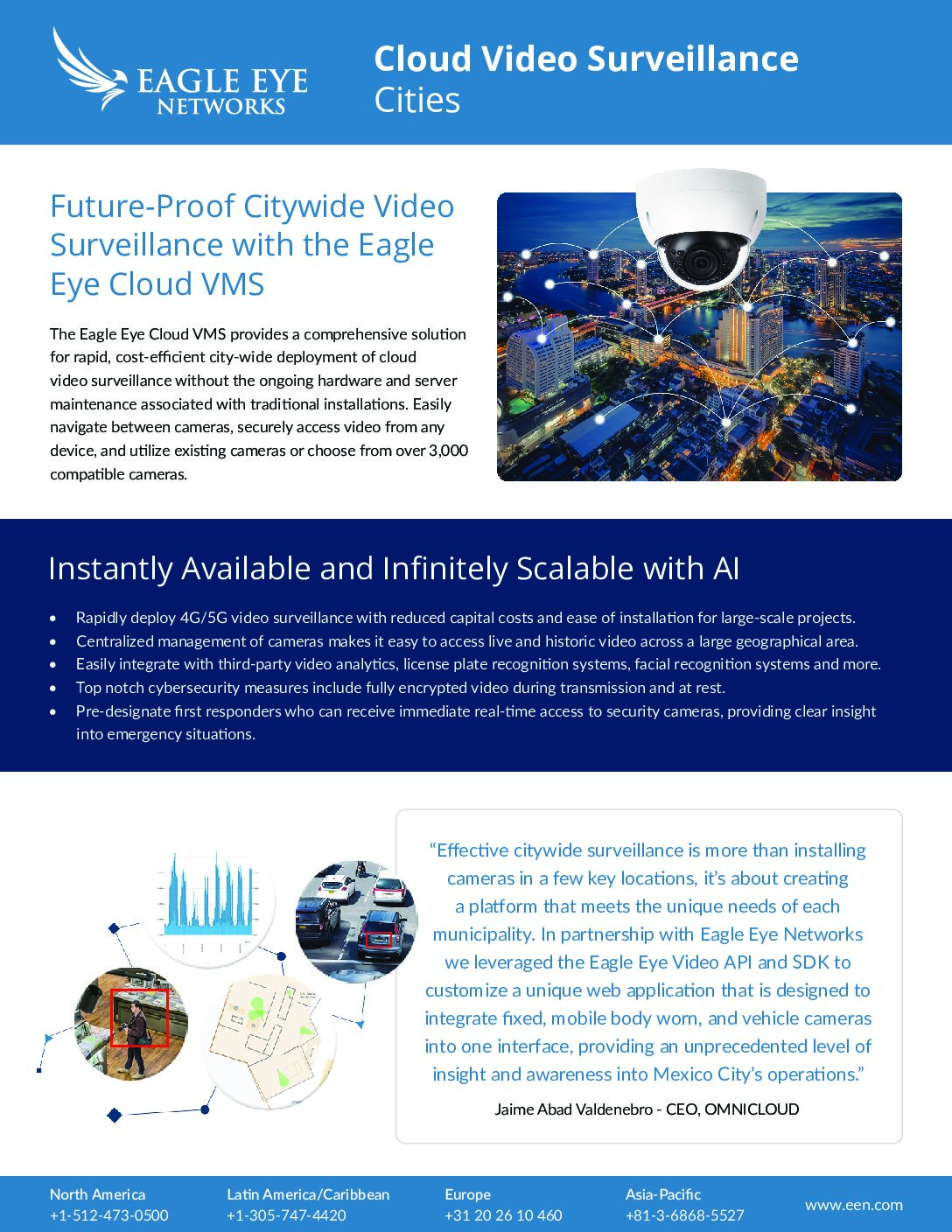Cities One Pager 20200817 | Eagle Eye Networks