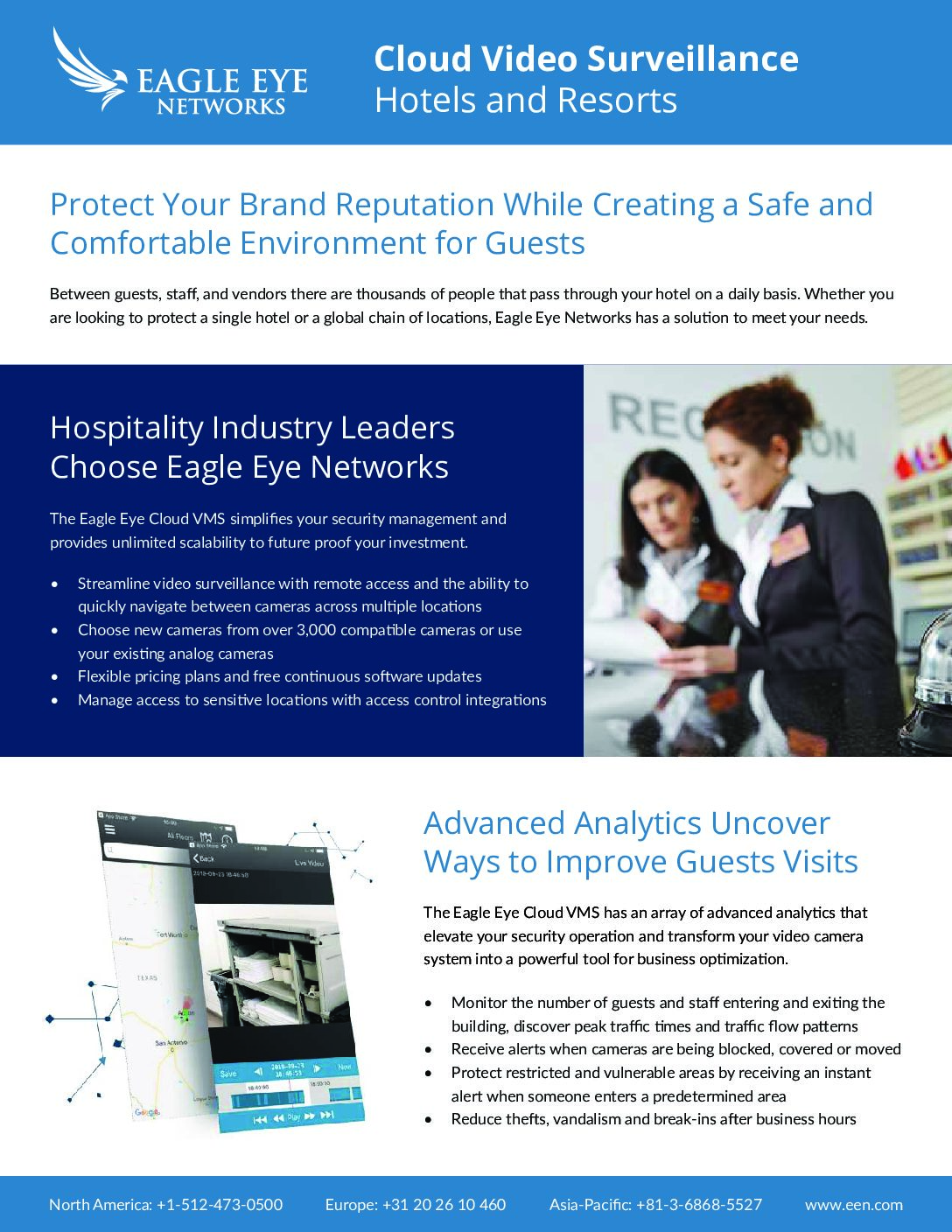 Hotel One Pager 20200514 | Eagle Eye Networks
