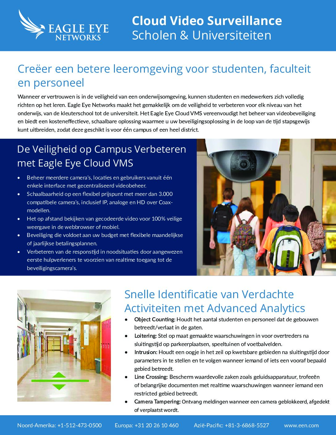 NL – Education One Pager 20200512 | Eagle Eye Networks