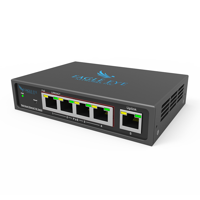 Eagle Eye 5 Port Switch | Eagle Eye Networks